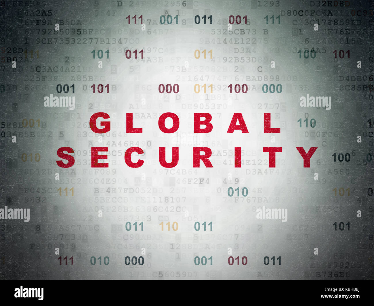 Safety concept: Global Security on Digital Data Paper background Stock ...