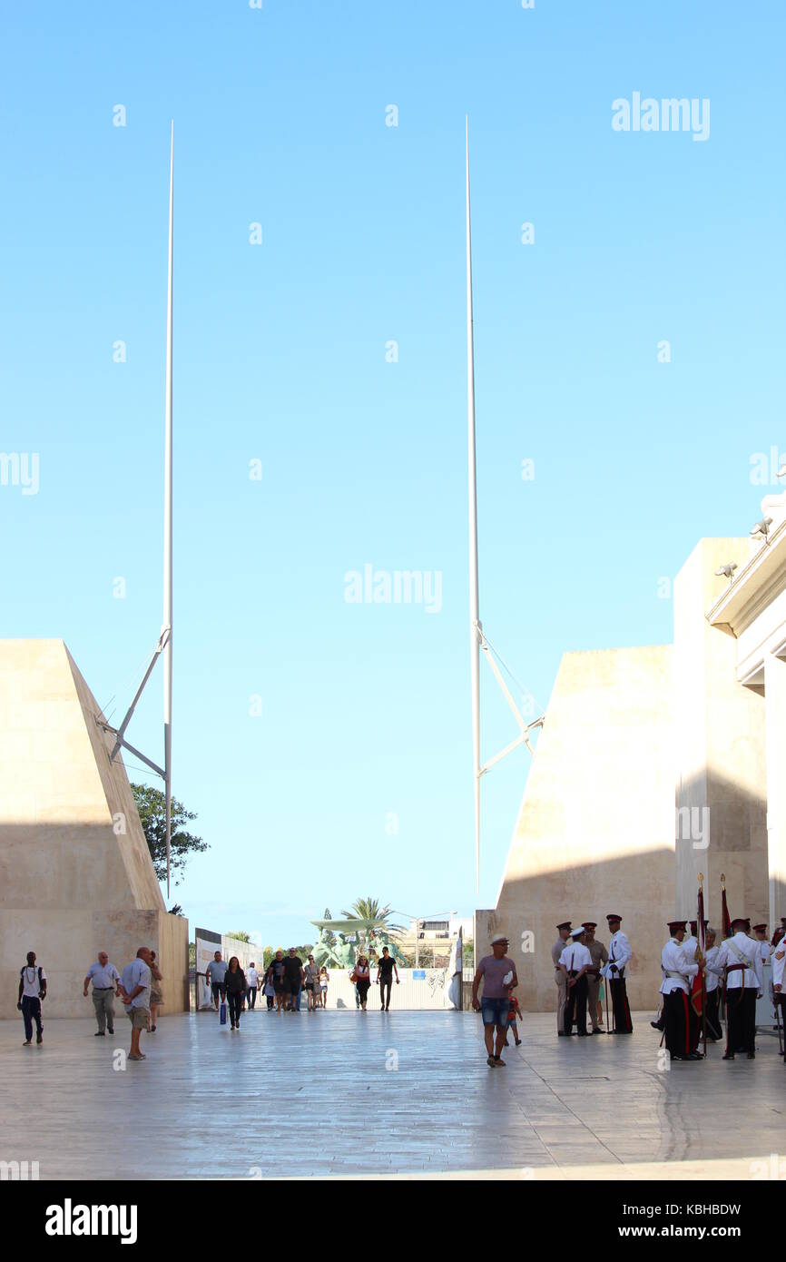 Independence Day Celebrations in front of the Parliament of Malta ...