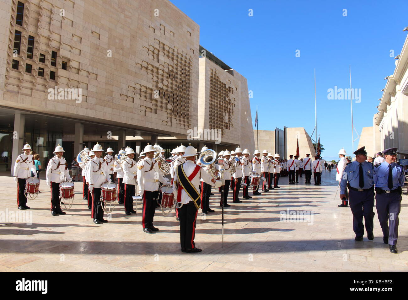 Independence Day Celebrations in front of the Parliament of Malta ...