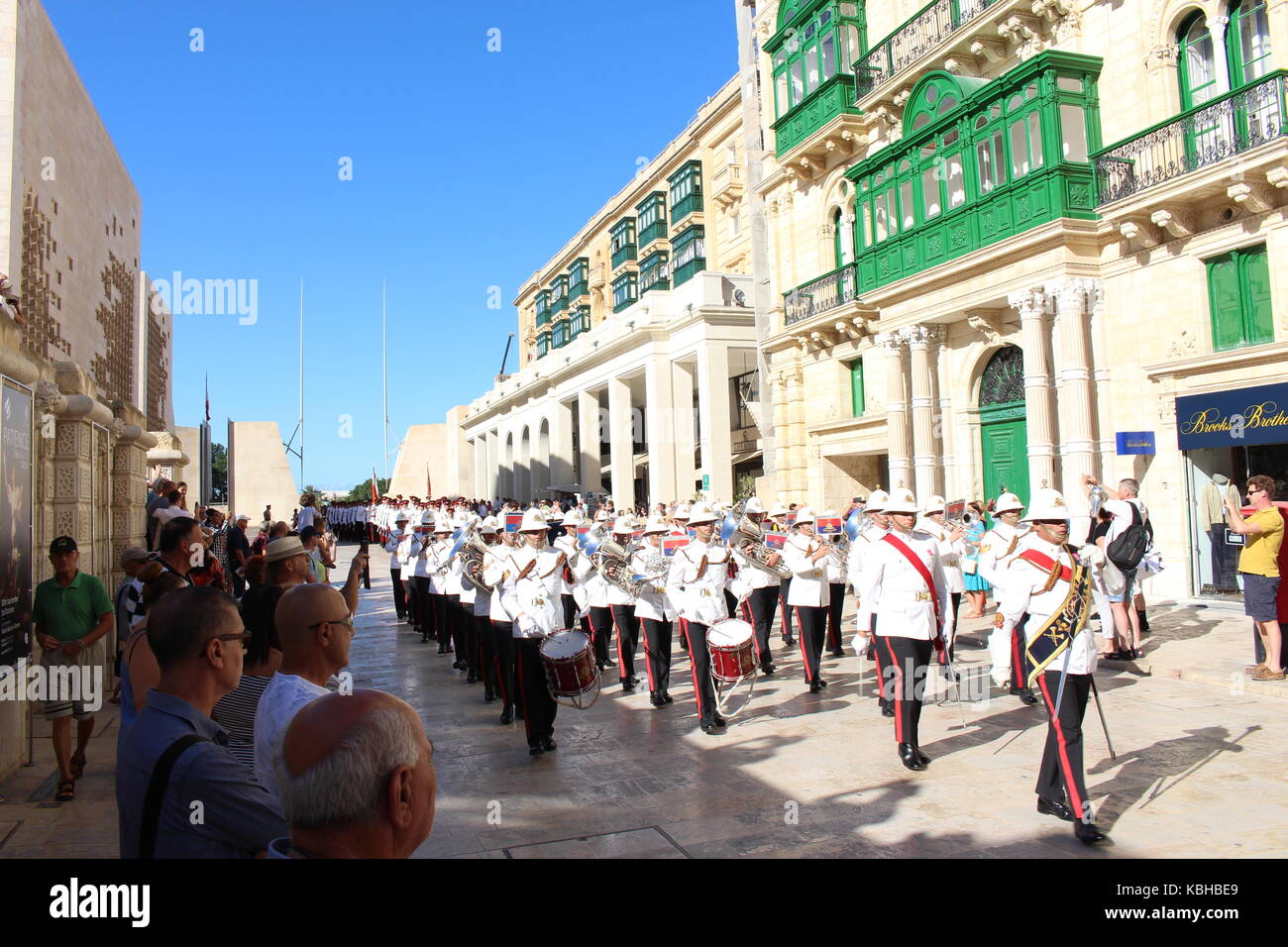 Independence Day Celebrations in front of the Parliament of Malta ...