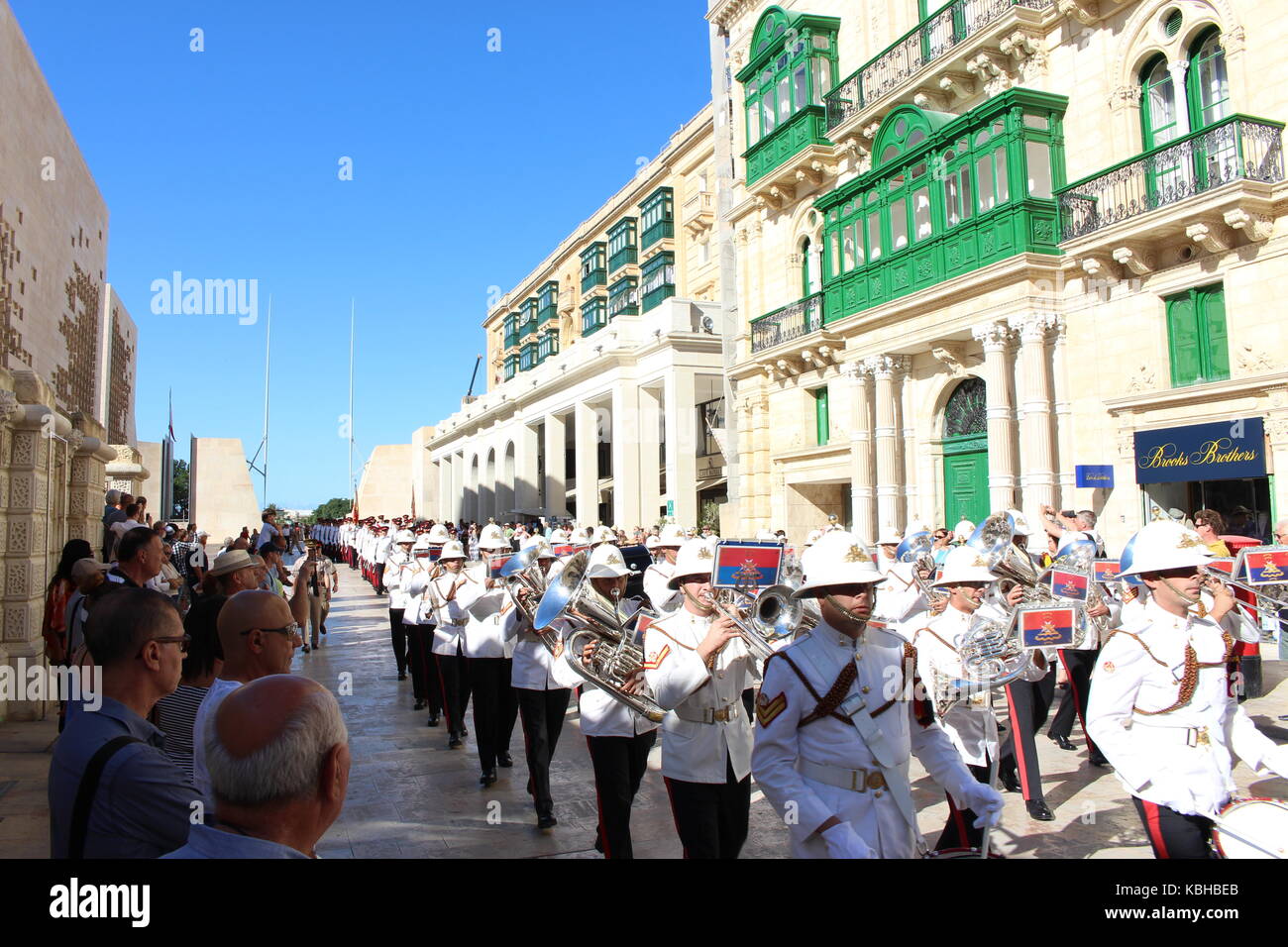 Independence Day Celebrations in front of the Parliament of Malta ...