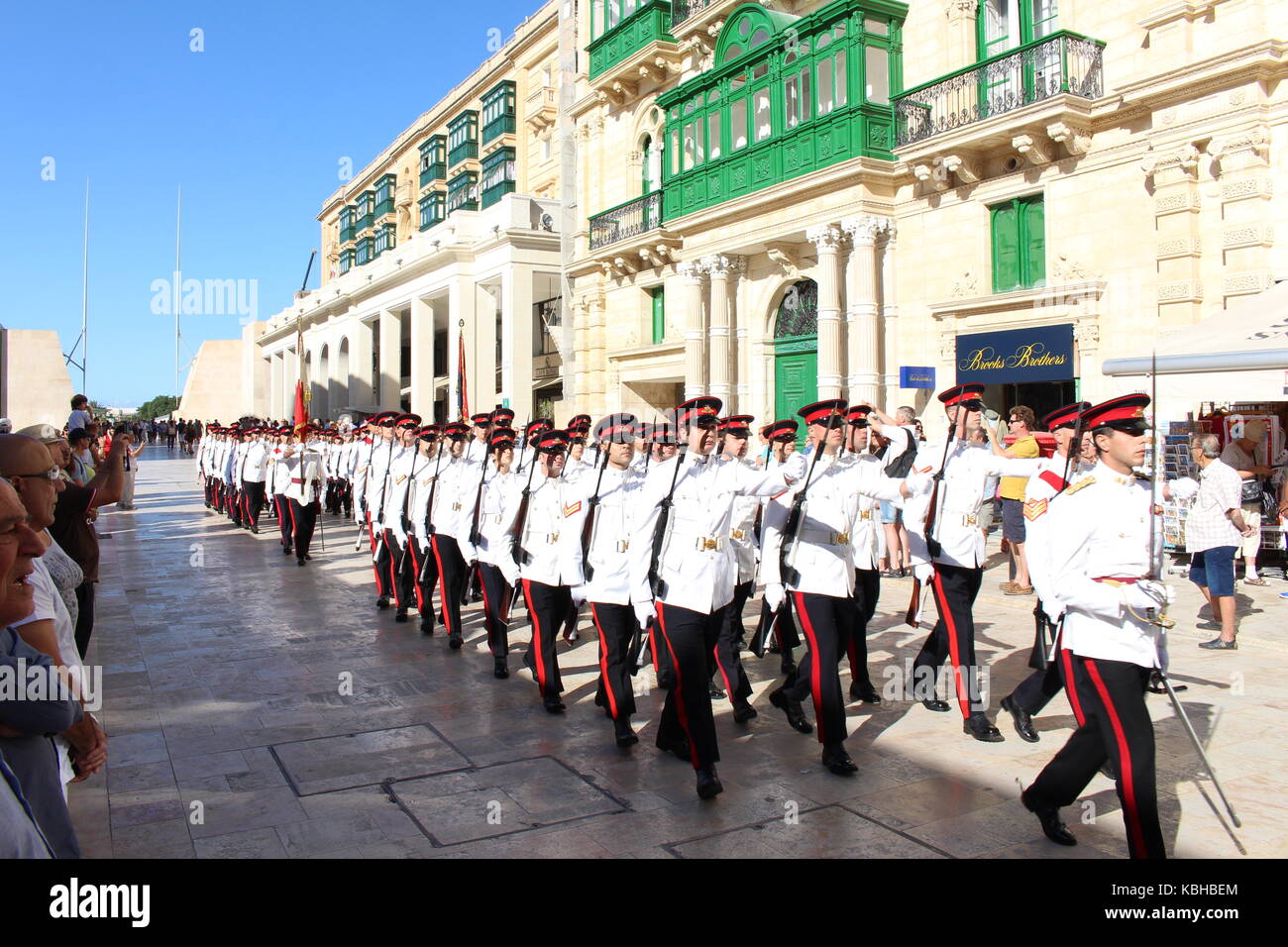 Independence Day Celebrations in front of the Parliament of Malta ...