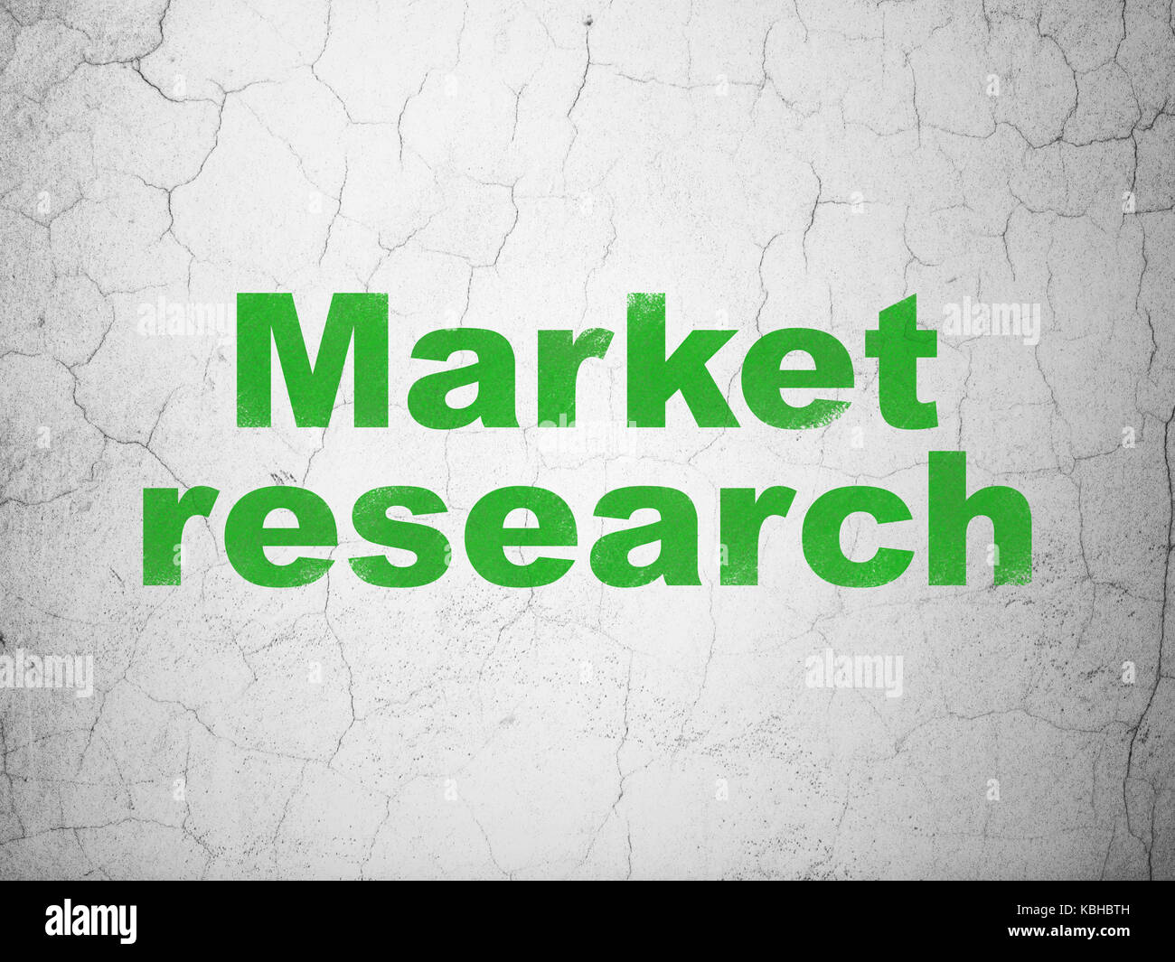 Marketing concept: Market Research on wall background Stock Photo - Alamy