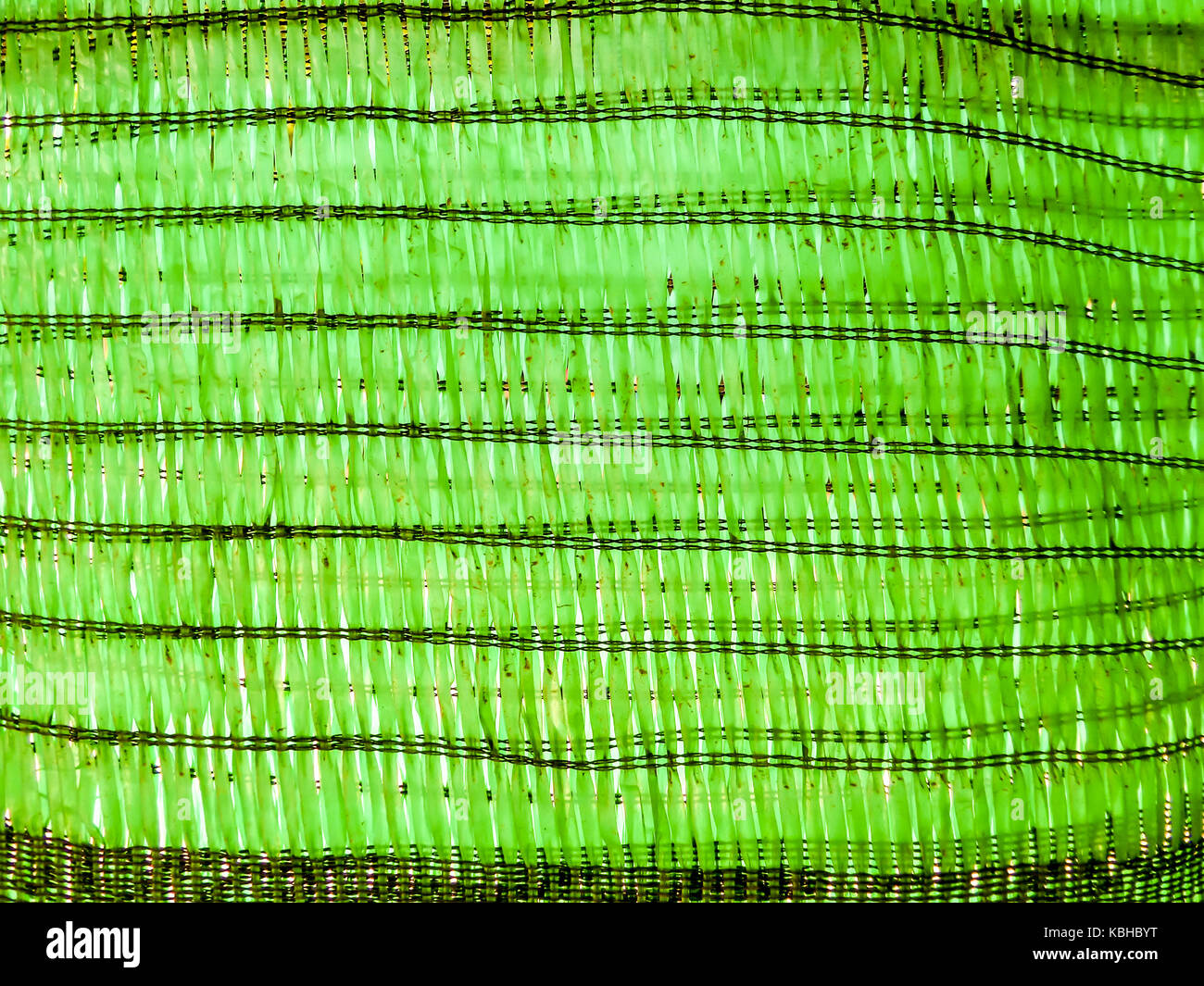 green transparent of sunshade sheet use in agriculture Stock Photo - Alamy
