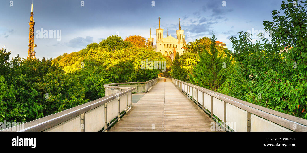 Fourviere church hi-res stock photography and images - Alamy