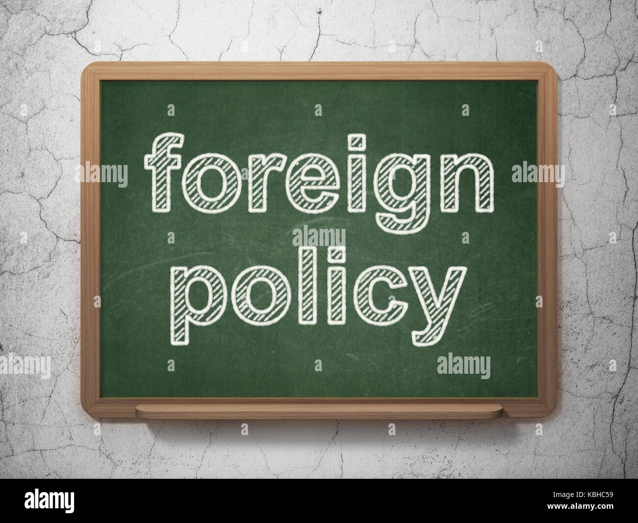 Political concept: Foreign Policy on chalkboard background Stock Photo ...