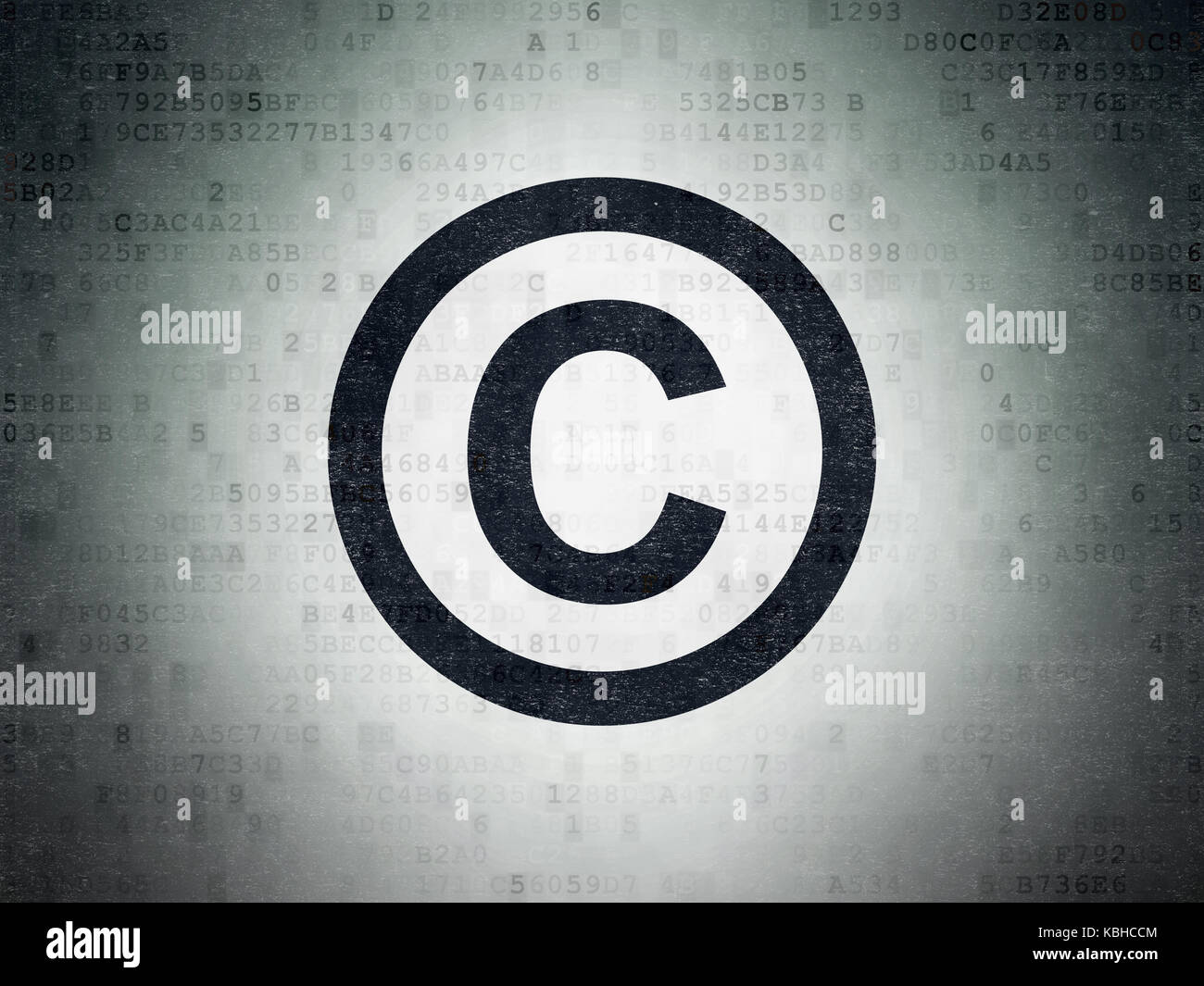 Law concept: Copyright on Digital Data Paper background Stock Photo - Alamy