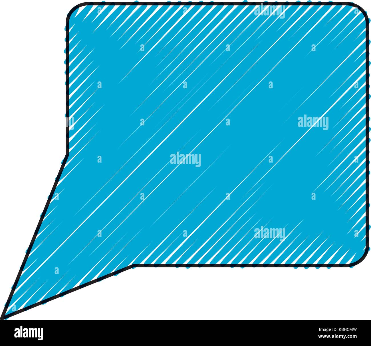 colored chat bubble doodle over white background vector illustration ...