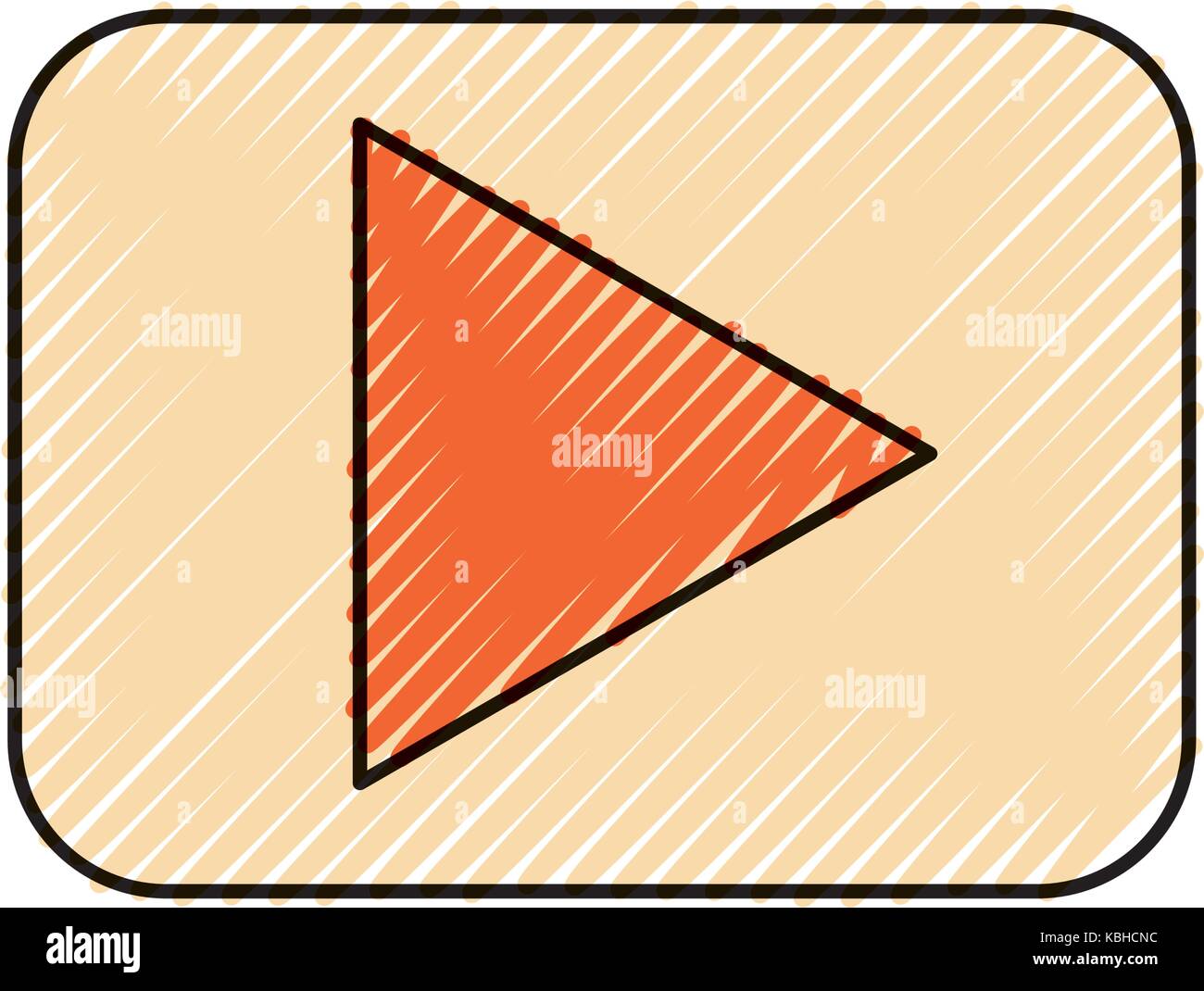 colored play button over white background vector illustration Stock ...