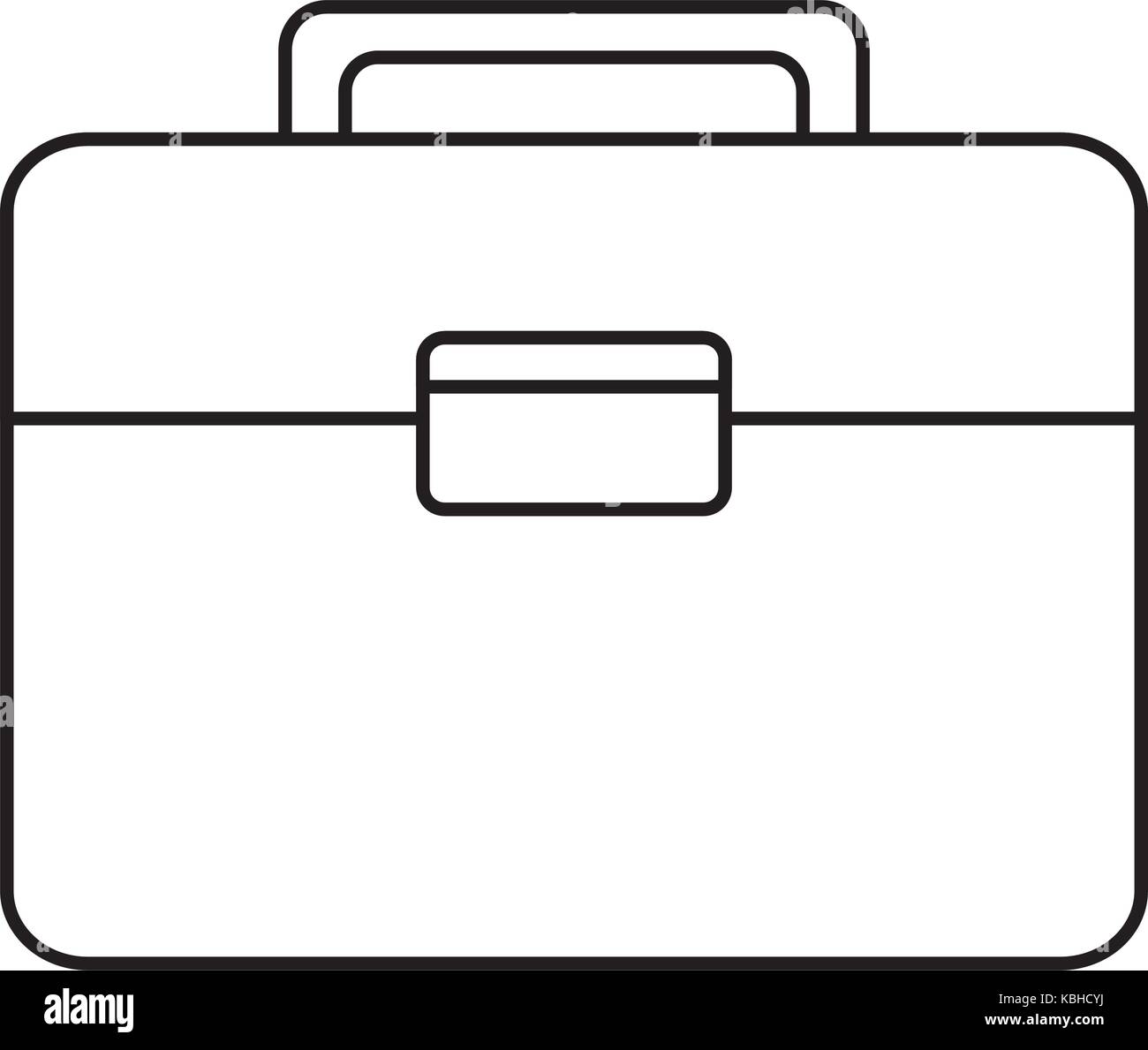 uncolored folder file over white background vector illustration Stock ...