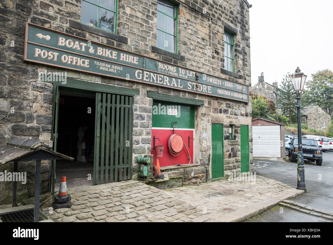 Heptonstall village Calderdale. West Yorkshire, England, UK Stock Photo ...