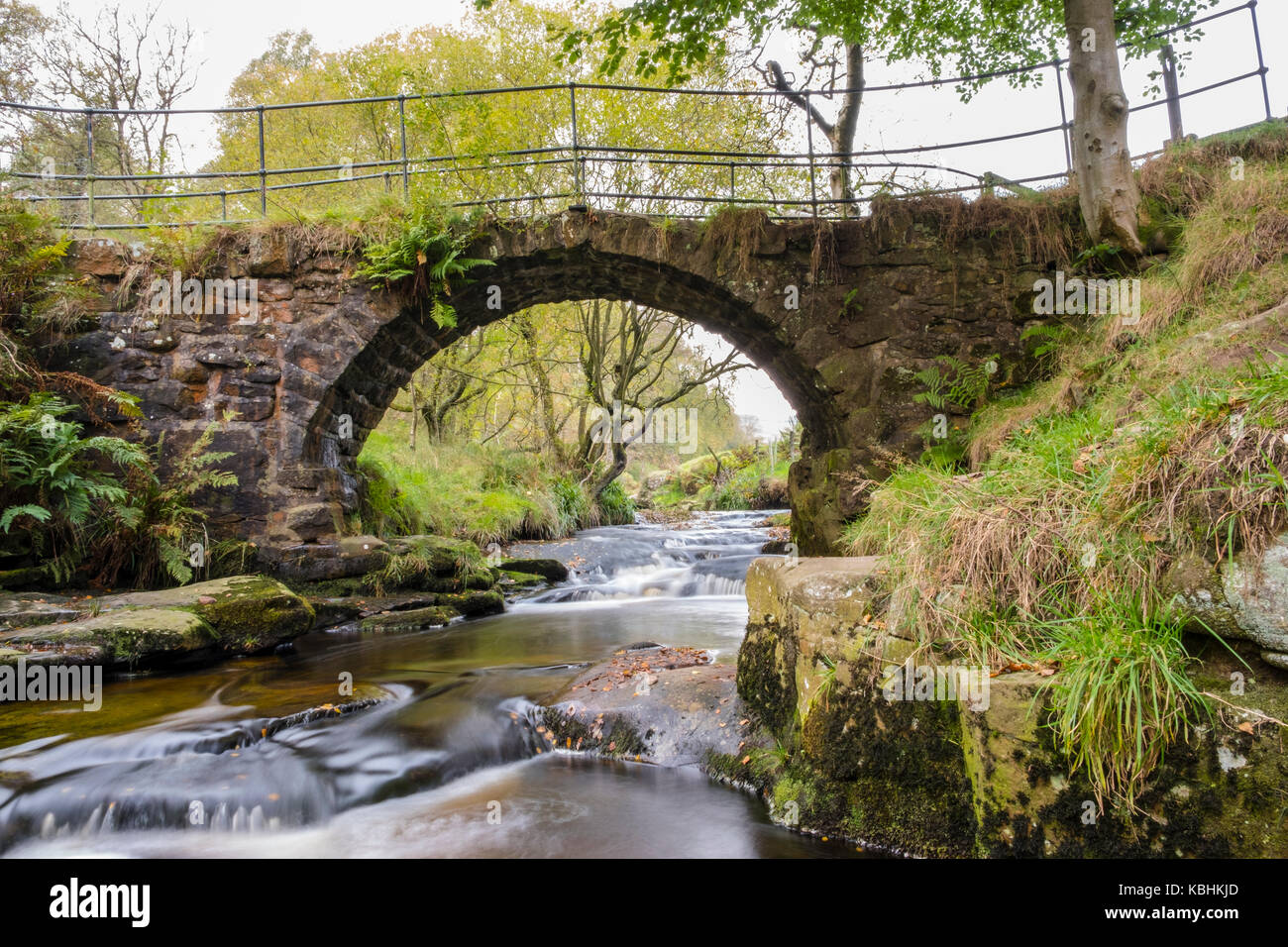 Lumb Falls near Hebden Bridge in Yorkshire, England, UK Stock Photo - Alamy