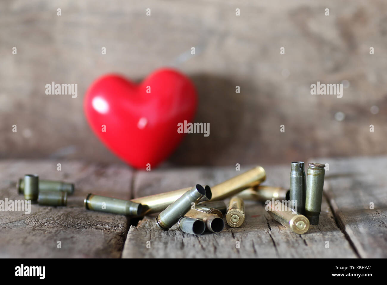 bullet and shape heart Stock Photo - Alamy
