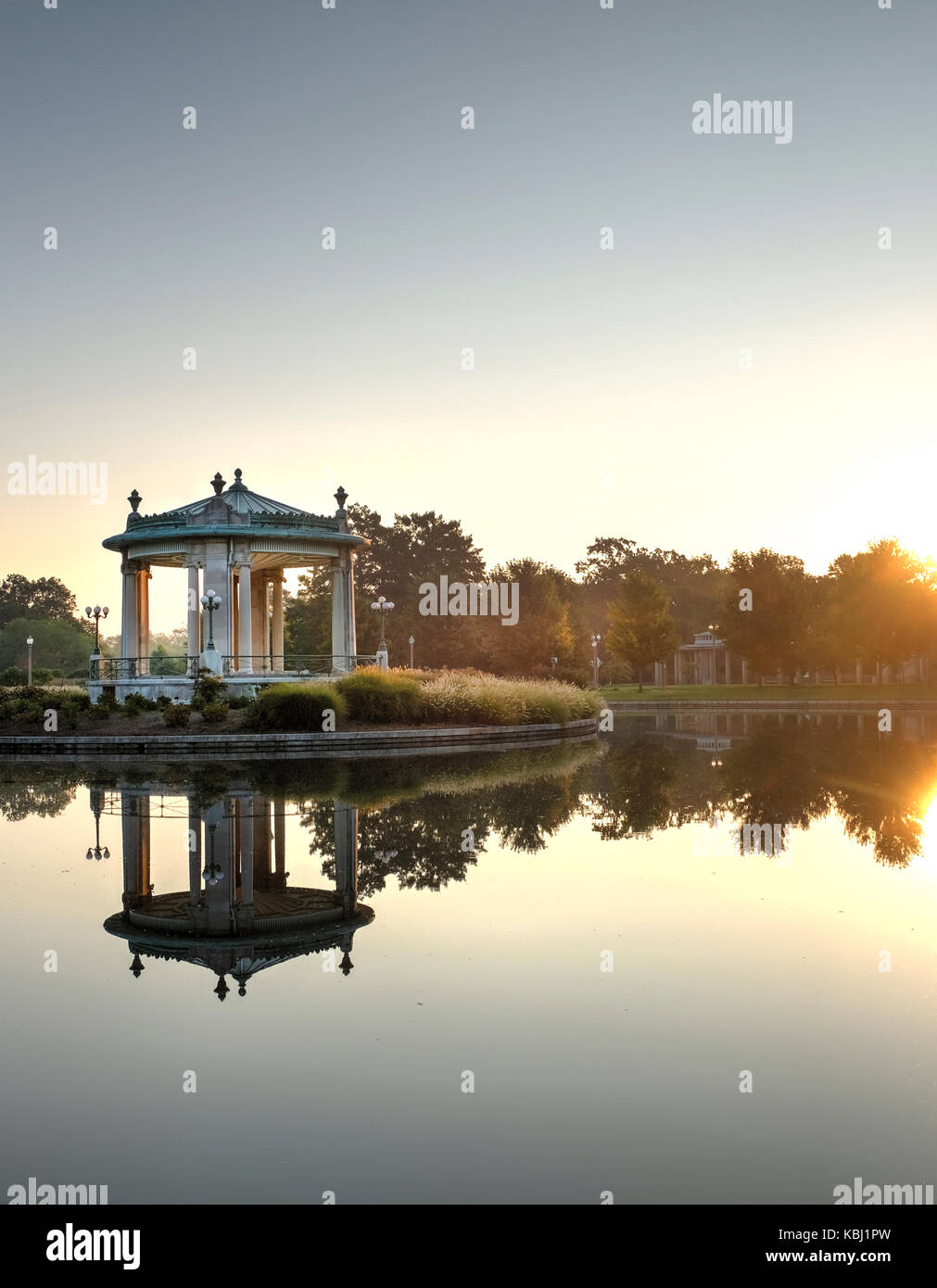 Forest Park bandstand in St. Louis, Missouri Stock Photo - Alamy