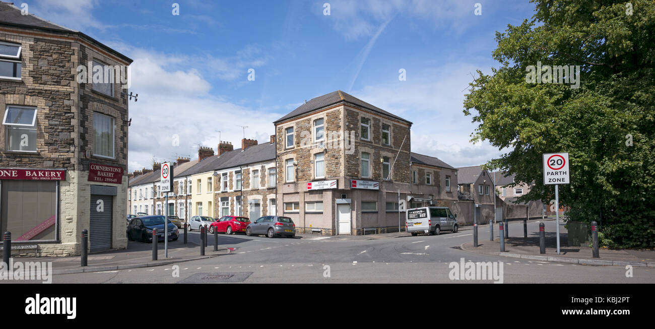 View from Alexandra Road of corner of Alice Street and Pottery Terrace ...