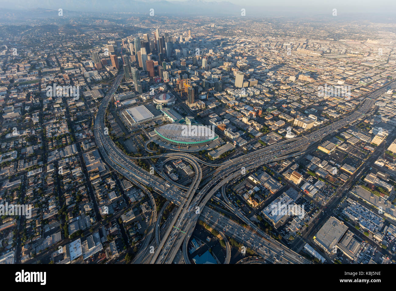 Santa monica freeway hi-res stock photography and images - Alamy