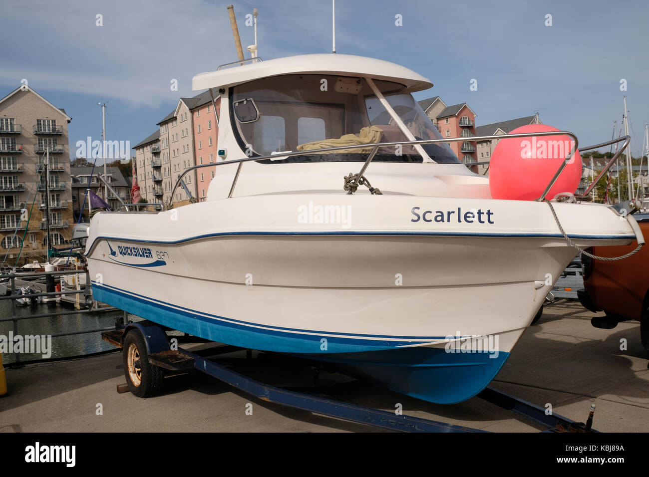 Speed boat trailer hi-res stock photography and images - Alamy