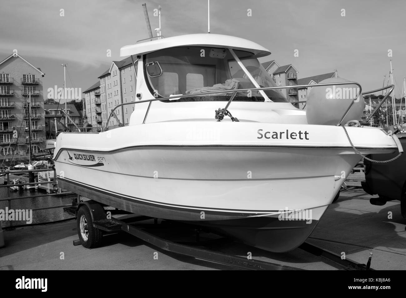 Speed boat trailer hi-res stock photography and images - Alamy