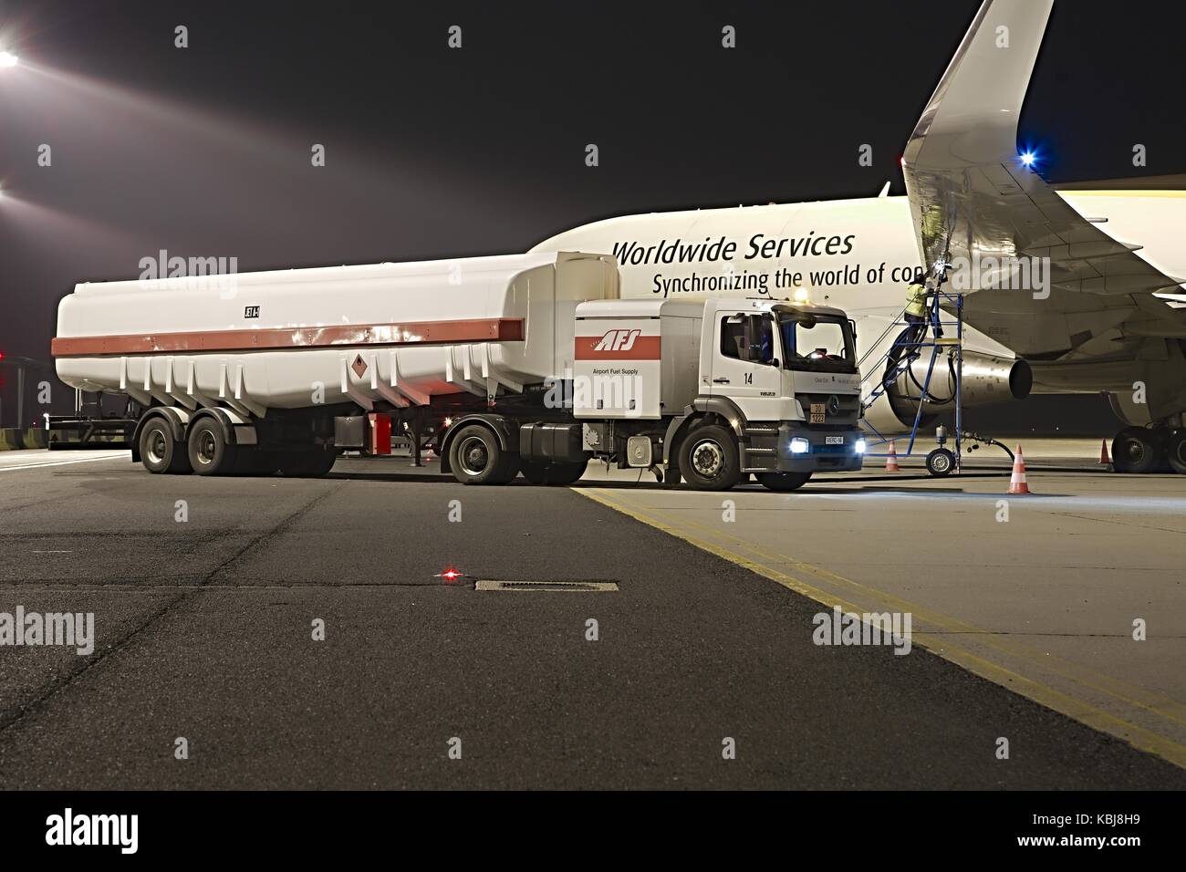 Fuel tank truck modern hi-res stock photography and images - Alamy