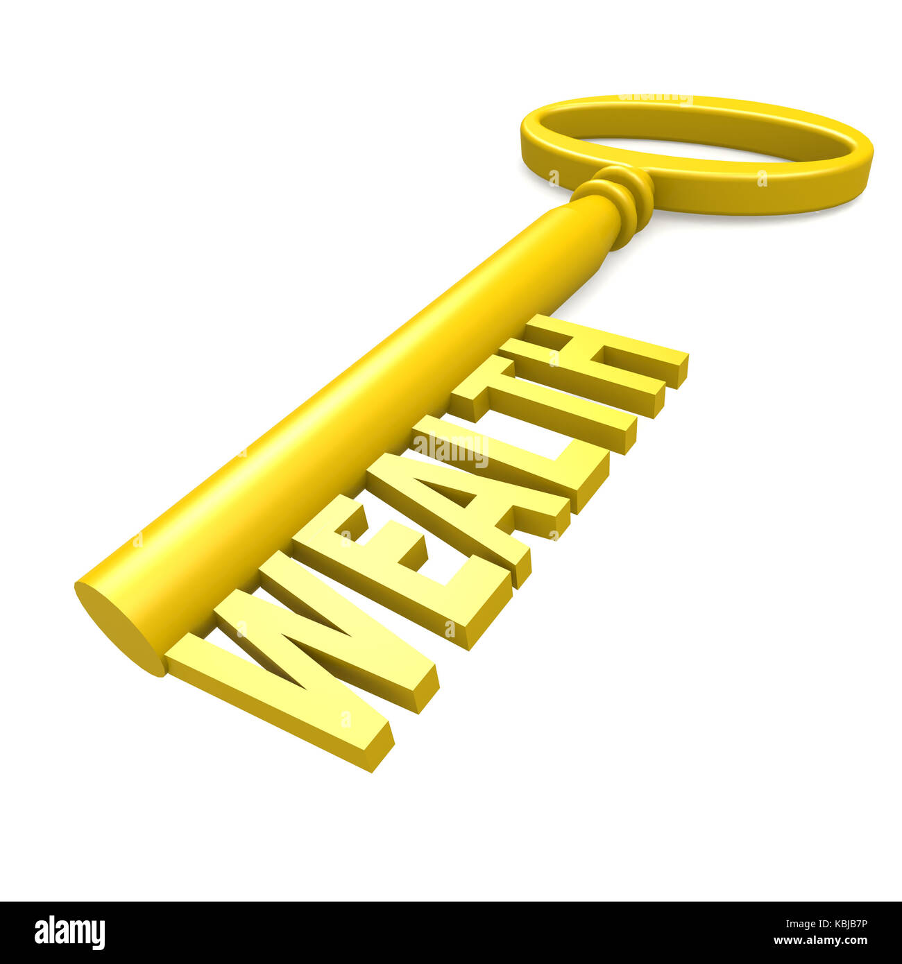 Key to wealth Stock Photo - Alamy