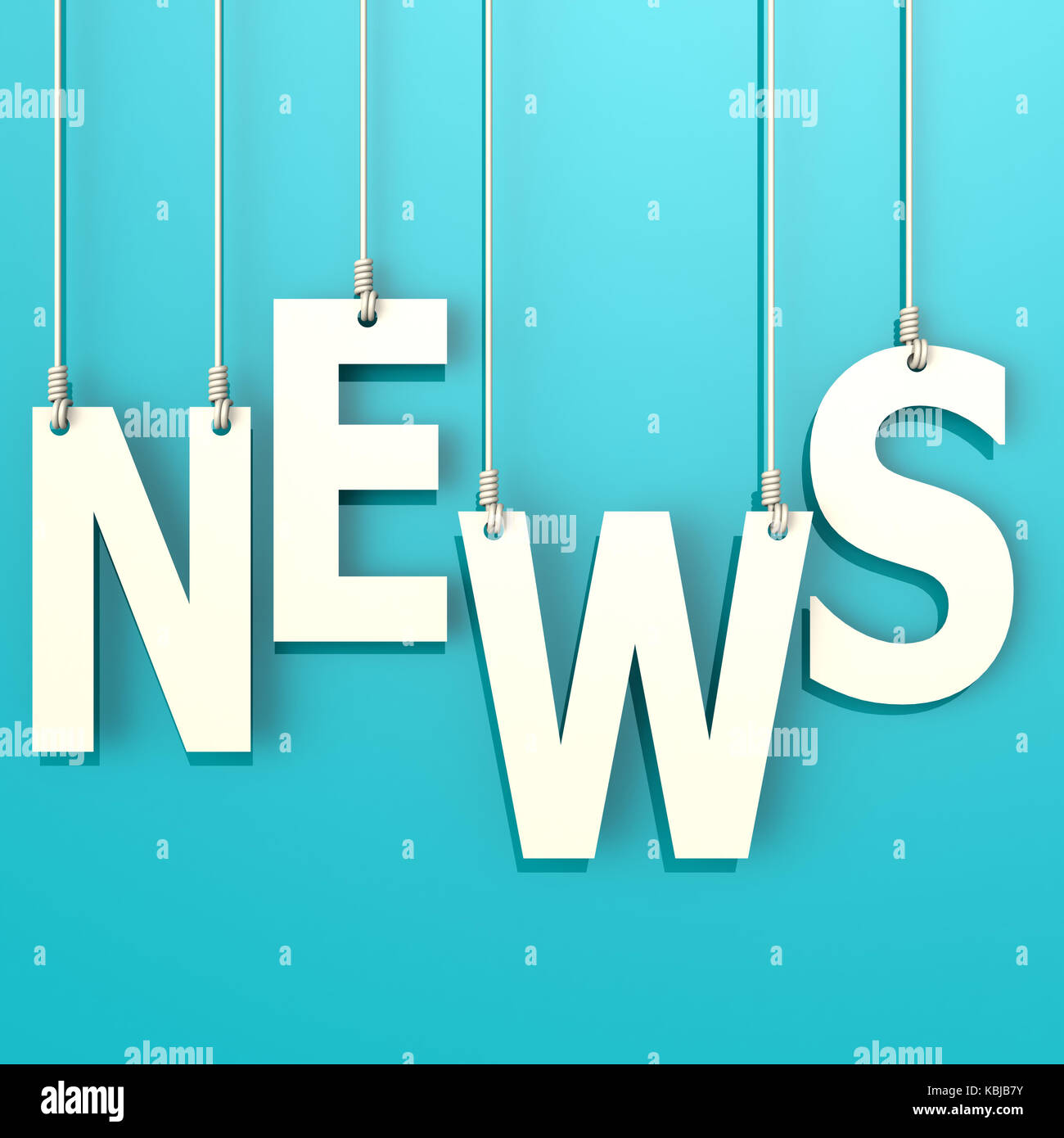 News word in blue background Stock Photo - Alamy