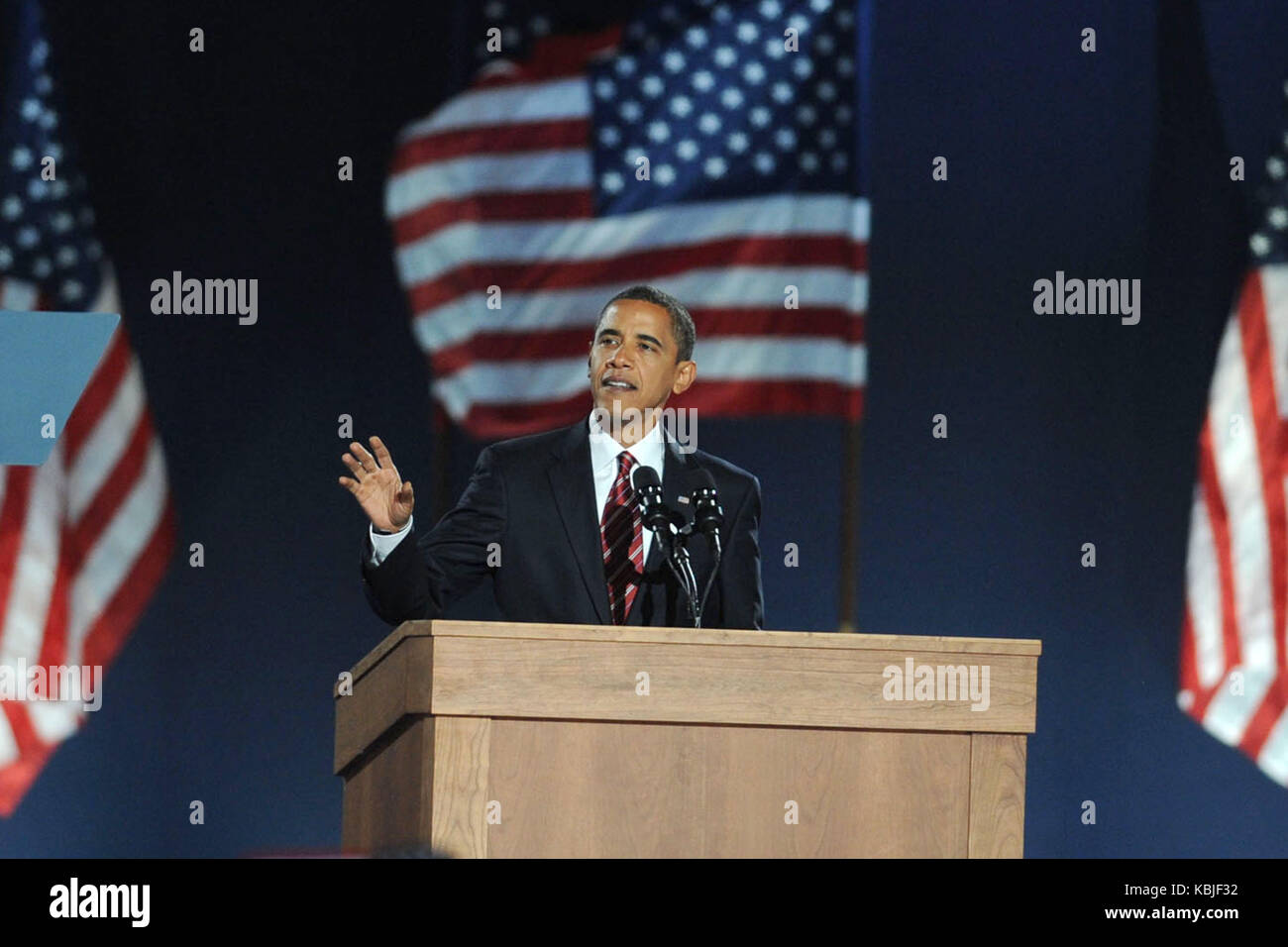 Obama election night 2008 hi-res stock photography and images - Alamy