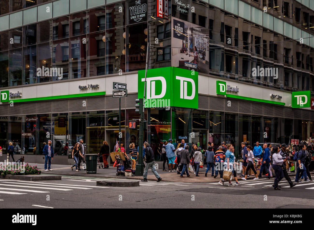 TD Bank branch NYC Stock Photo - Alamy