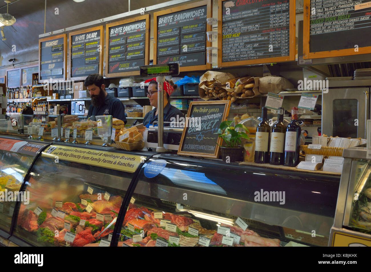 The original Bi-Rite grocery store in the Mission district, San ...