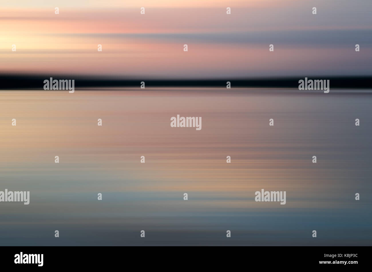 Abstract motion blur sunset nature background Stock Photo - Alamy