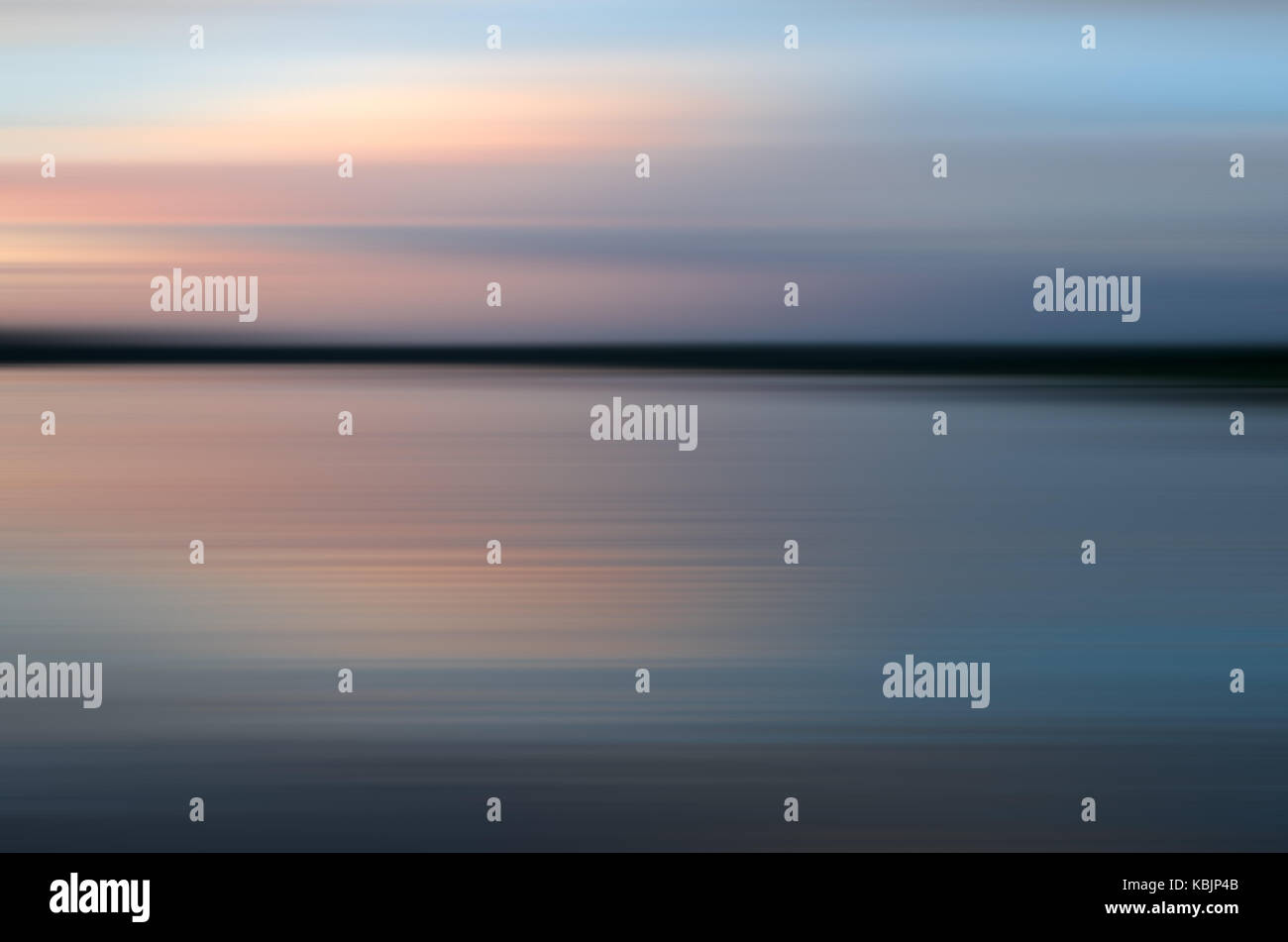 Abstract motion blur sunset nature background Stock Photo - Alamy
