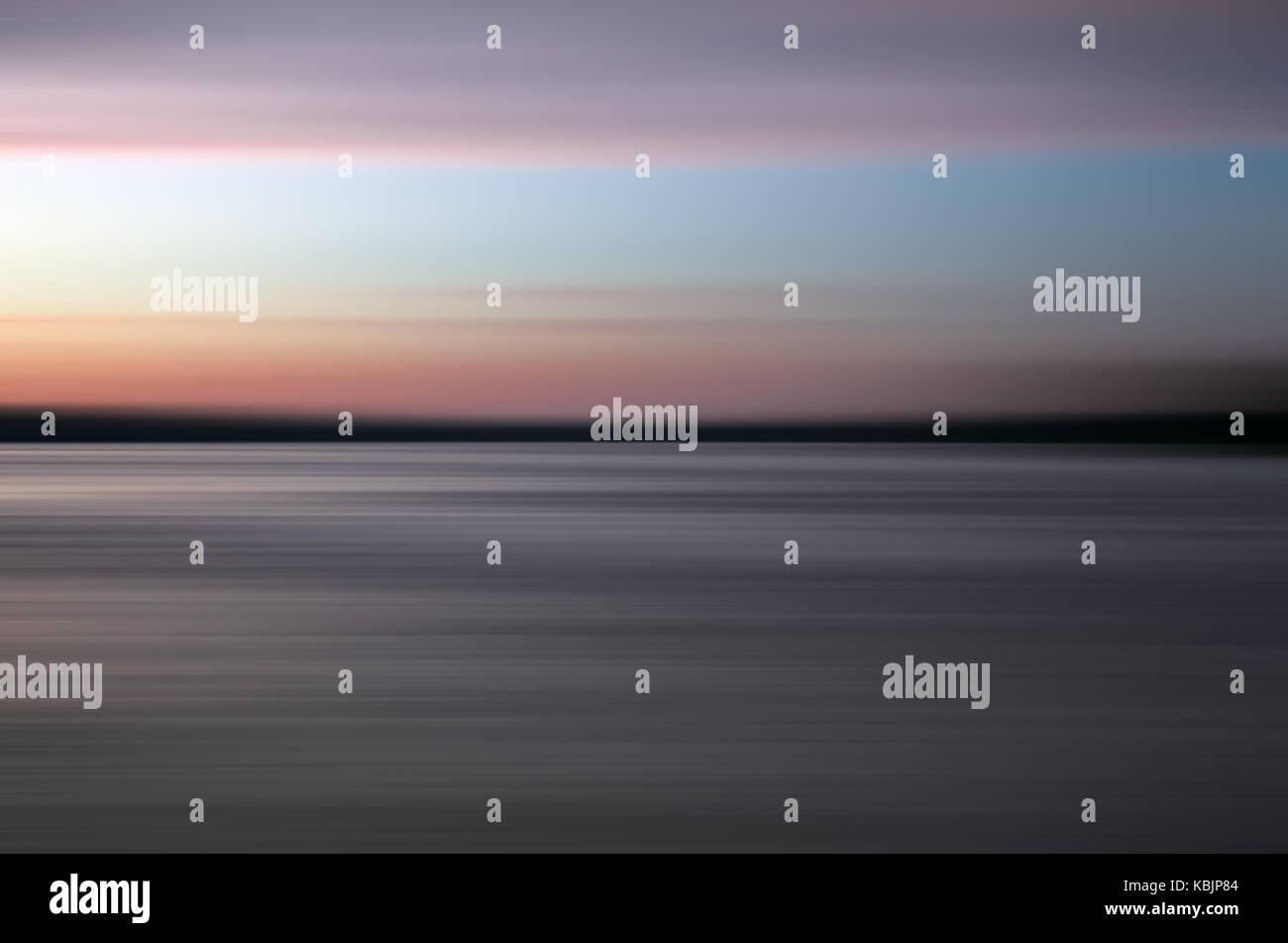 Abstract motion blur sunset nature background Stock Photo - Alamy