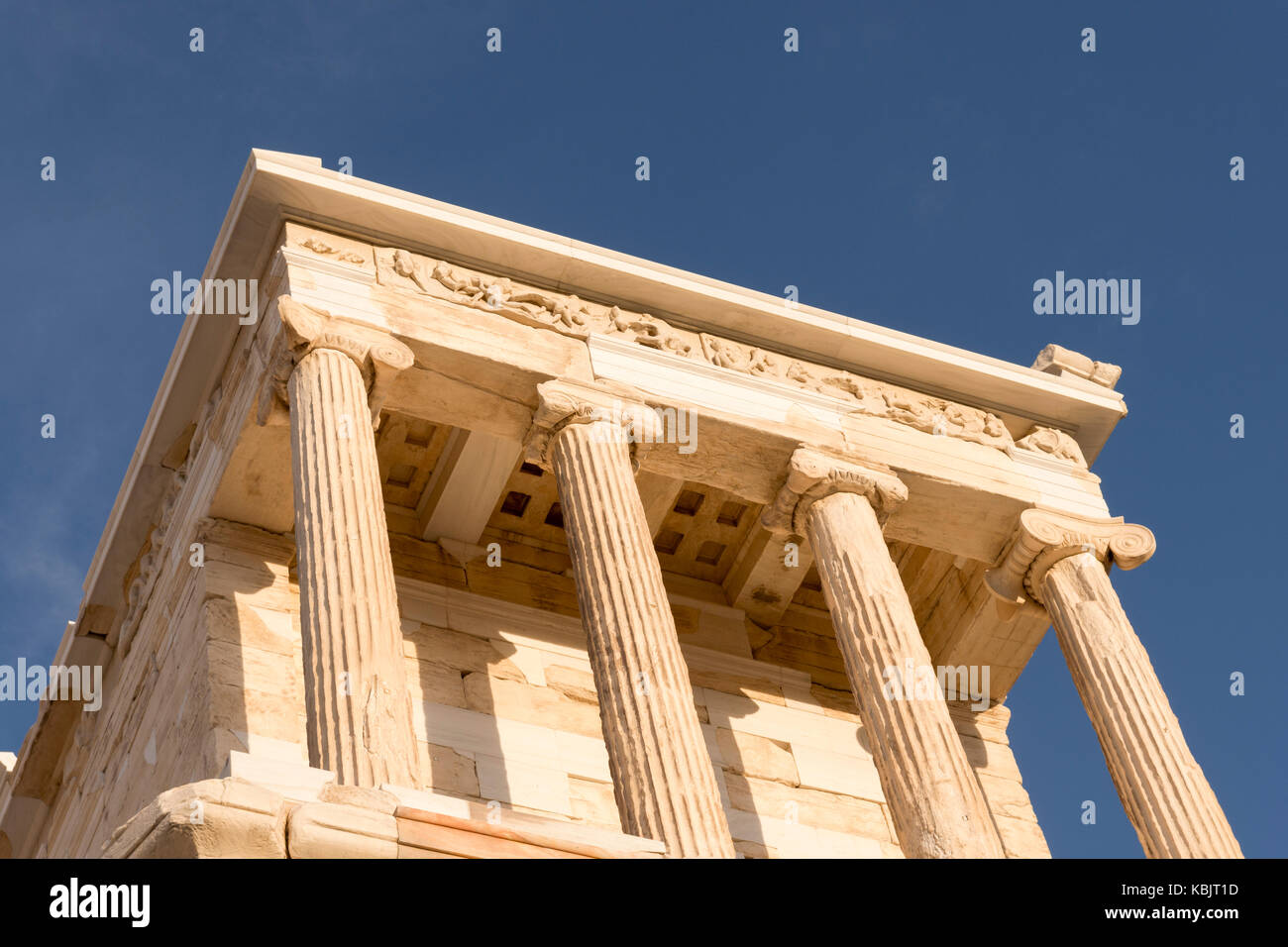 temple of athena nike, propylaea of acropolis Stock Photo - Alamy
