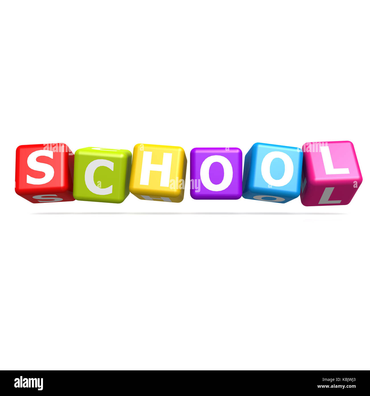 Children puzzle cube Cut Out Stock Images & Pictures - Alamy