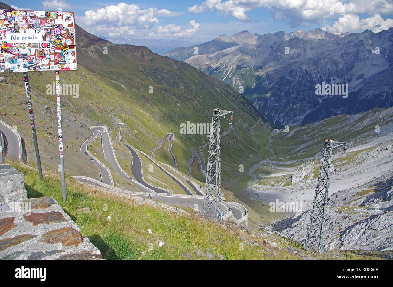 Stelvio pass hi-res stock photography and images - Alamy