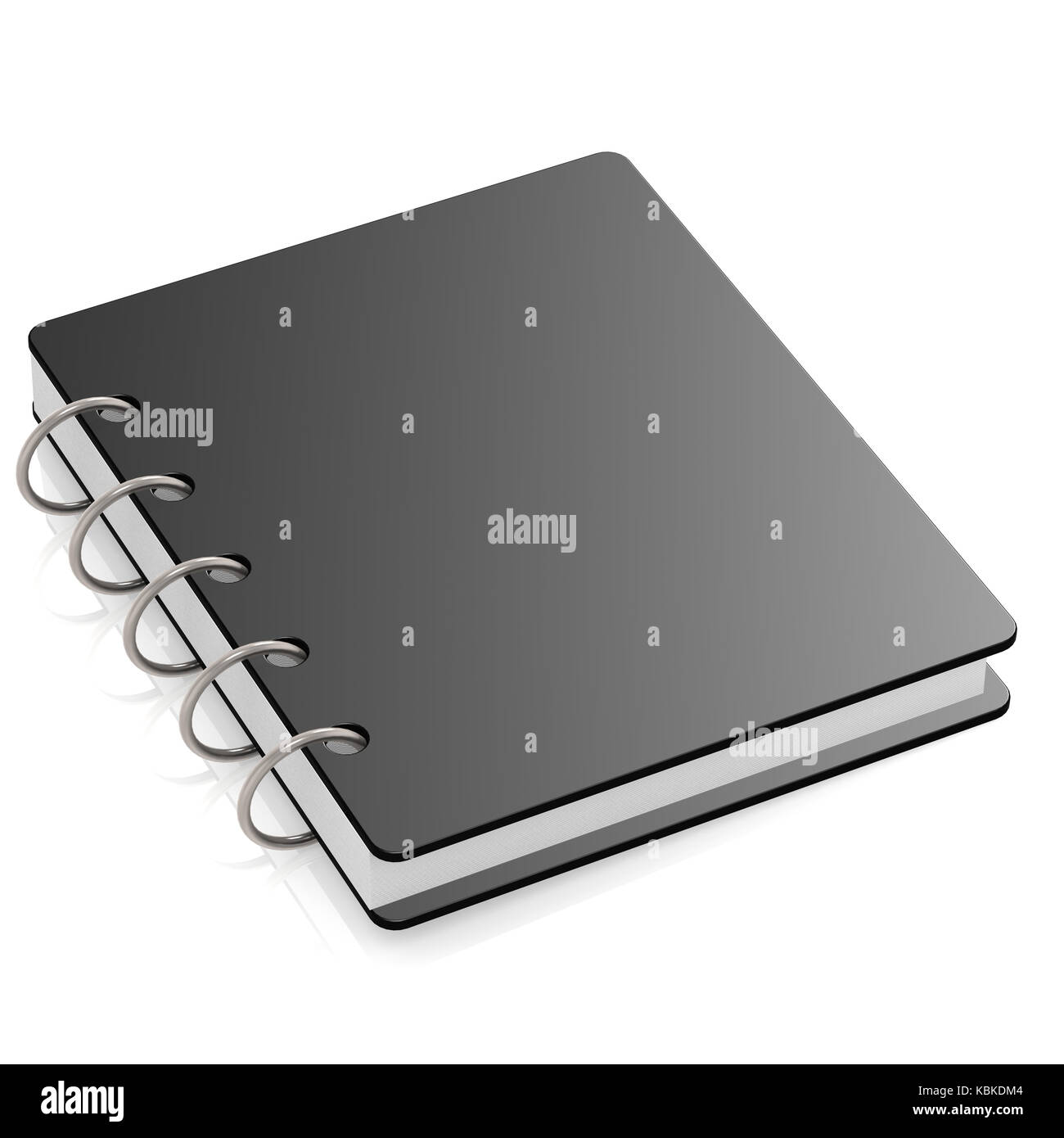 Black hard cover book Stock Photo - Alamy