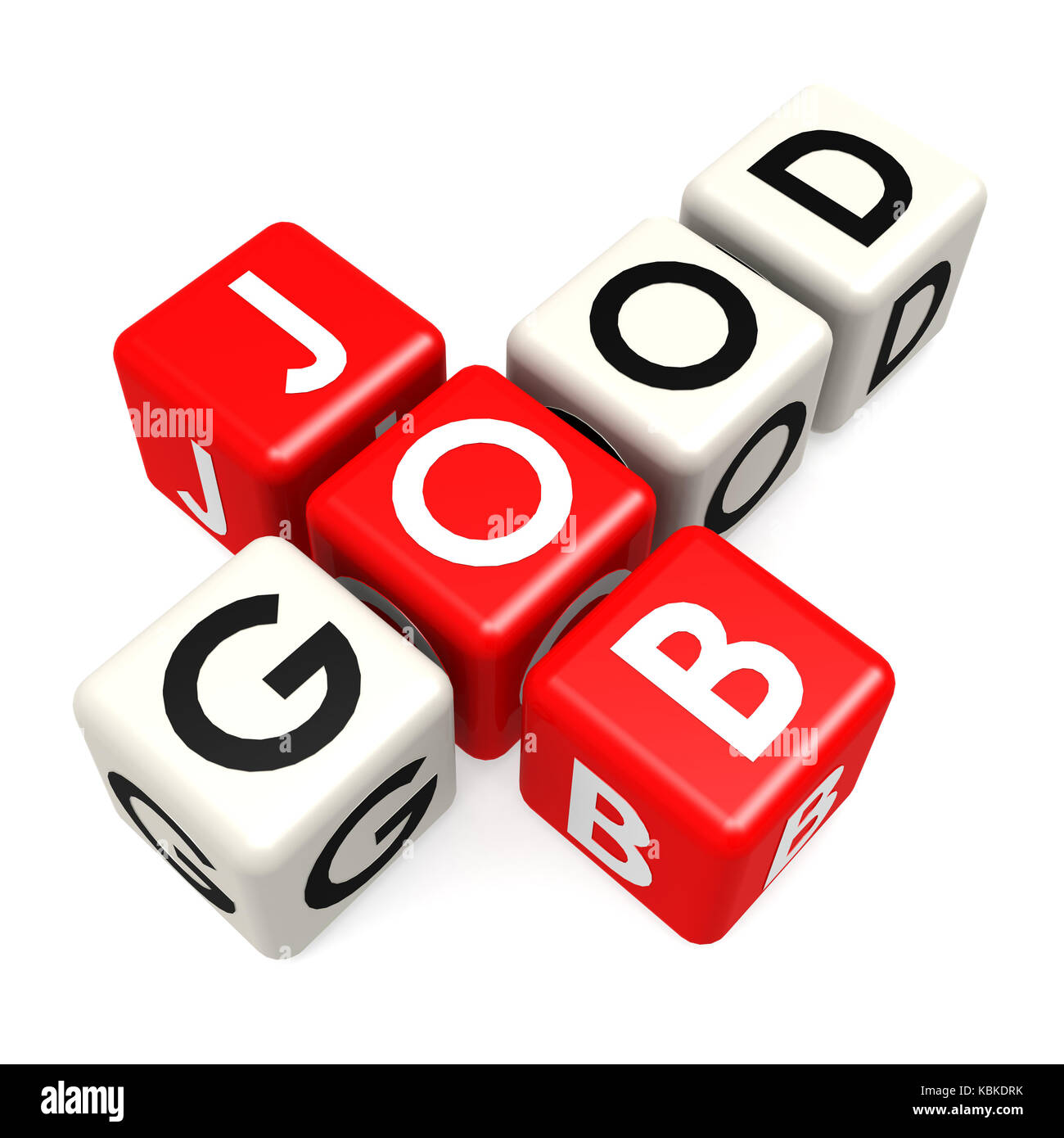 Good job buzzword Stock Photo - Alamy