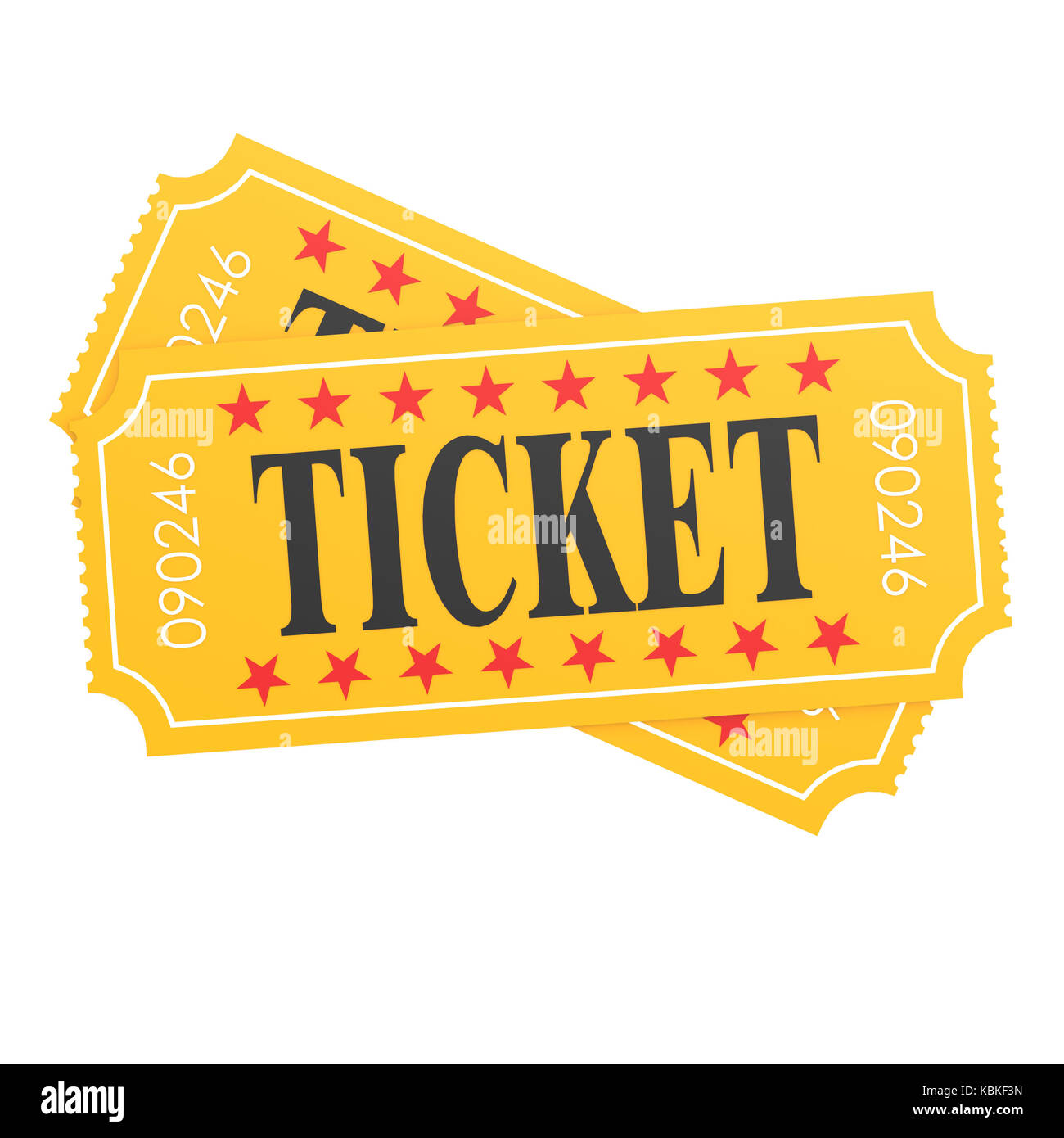 Admit two ticket Cut Out Stock Images & Pictures - Alamy