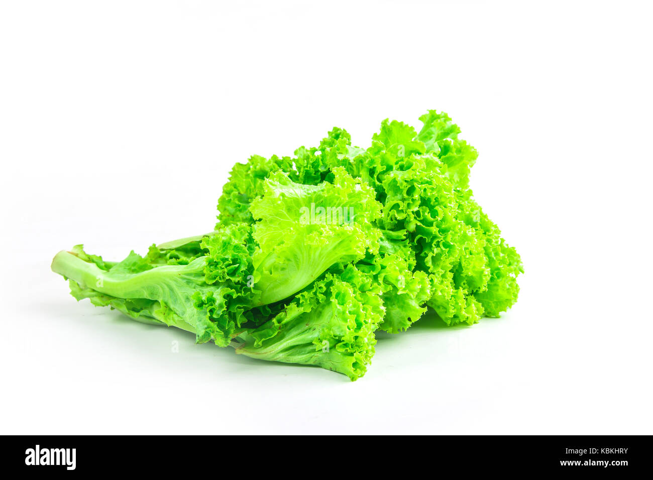lettuce isolated on white background Stock Photo - Alamy