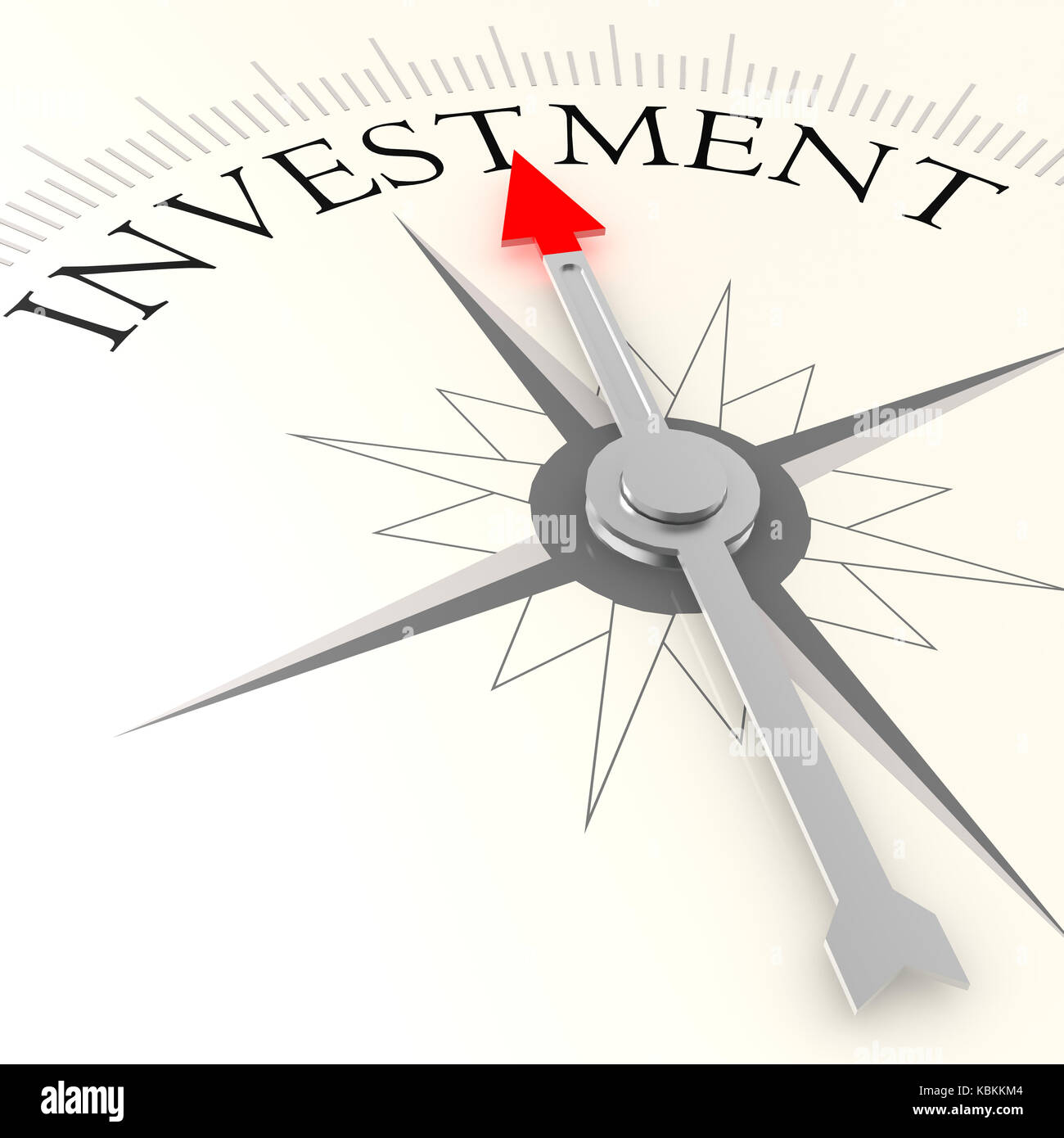 Investment compass image with hi-res rendered artwork that could be ...
