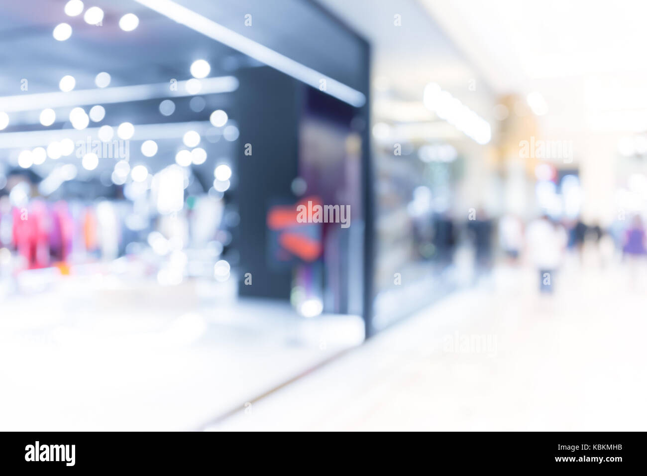 Abstract background of people on shopping mall Stock Photo - Alamy