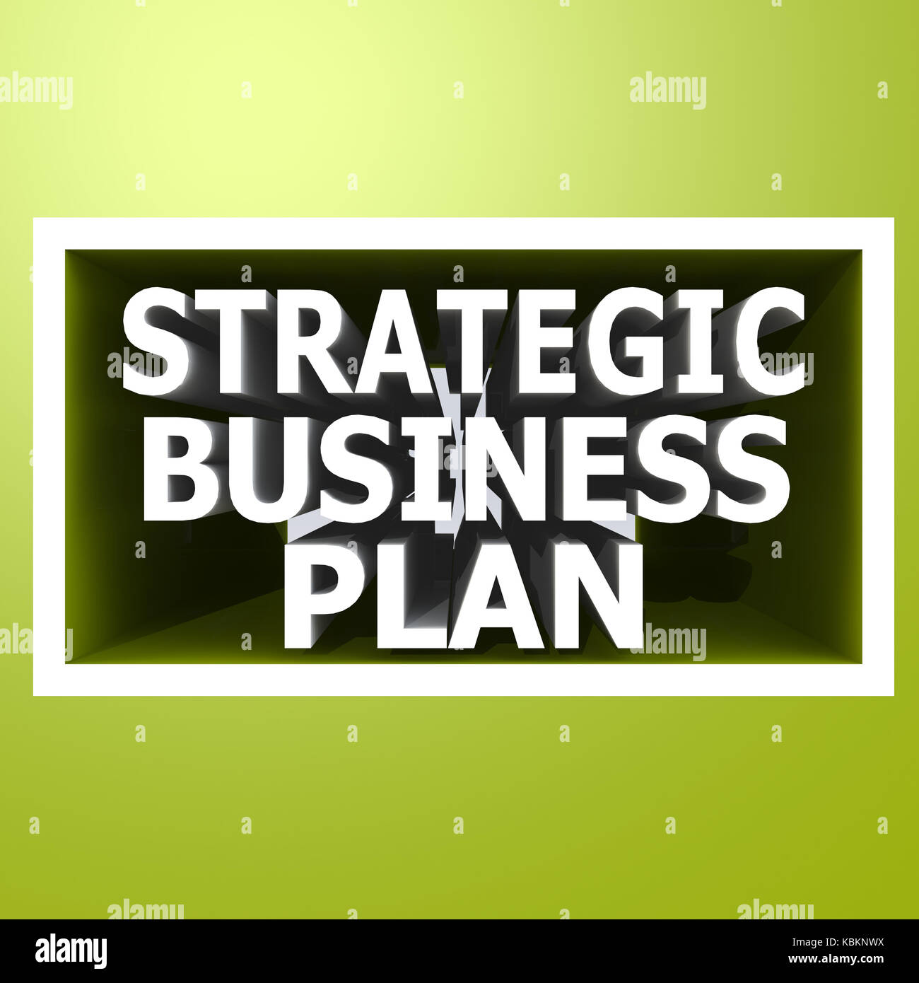 Strategic business plan image with hi-res rendered artwork that could ...