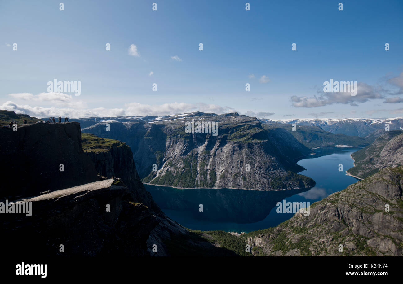 Fjords norway trolltunga hi-res stock photography and images - Alamy
