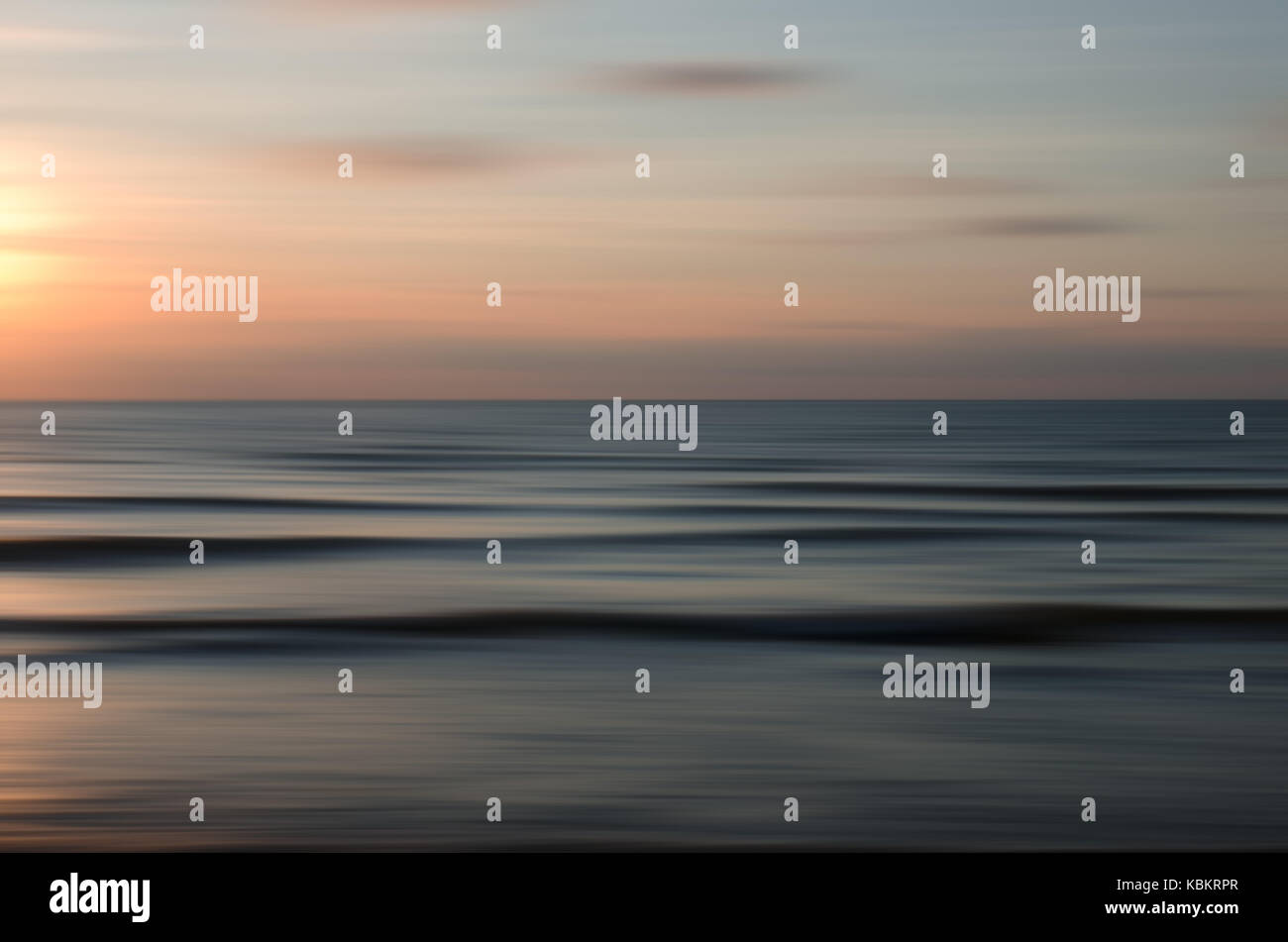 Abstract motion blur sunset nature background Stock Photo - Alamy