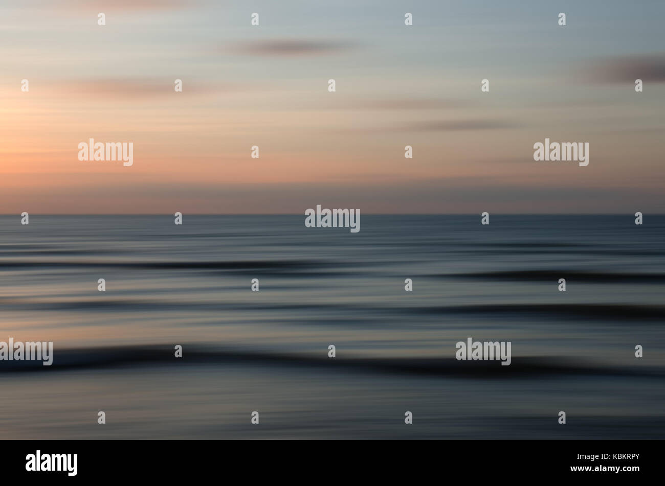 Abstract motion blur sunset nature background Stock Photo - Alamy