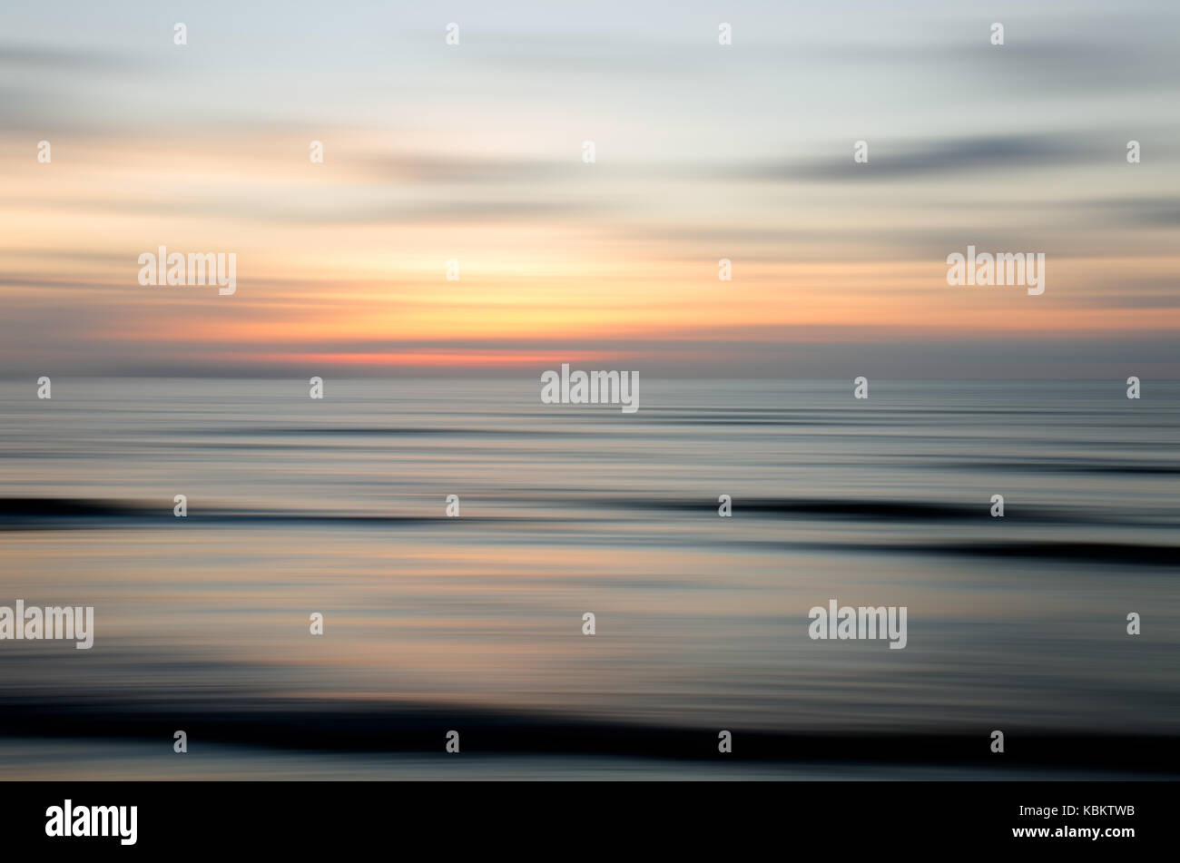 Abstract motion blur sunset nature background Stock Photo - Alamy