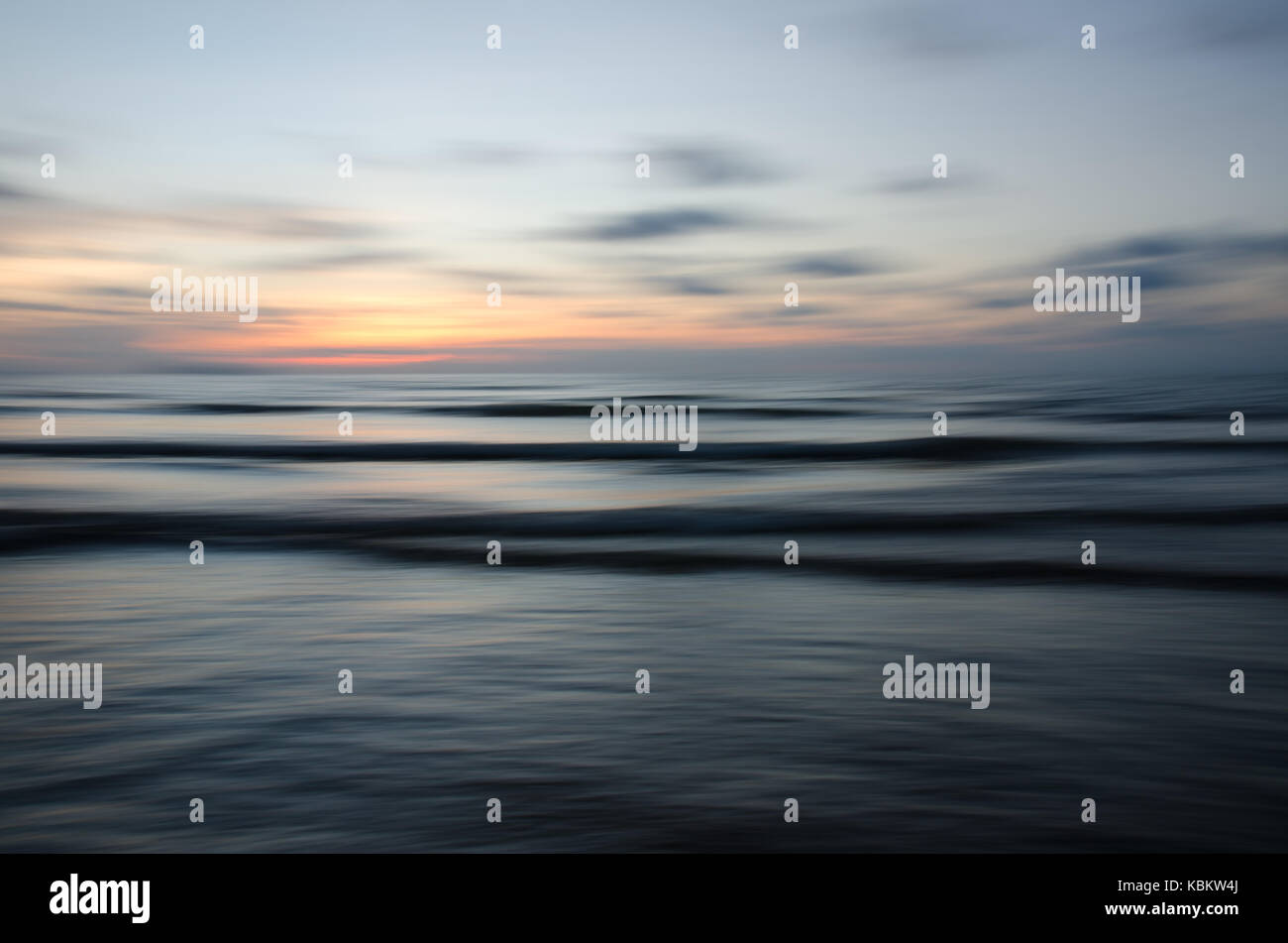 Abstract motion blur sunset nature background Stock Photo - Alamy