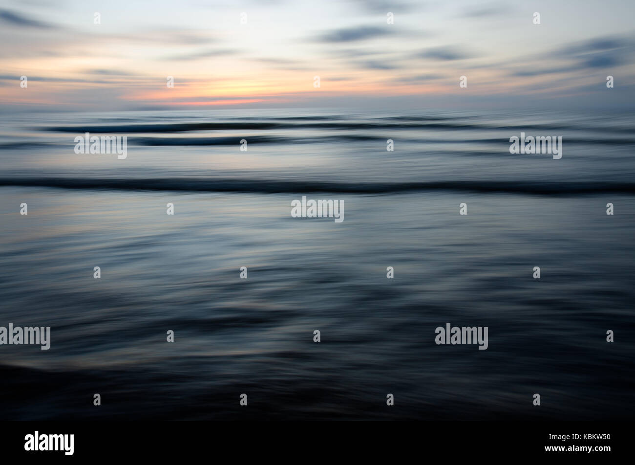 Abstract motion blur sunset nature background Stock Photo - Alamy