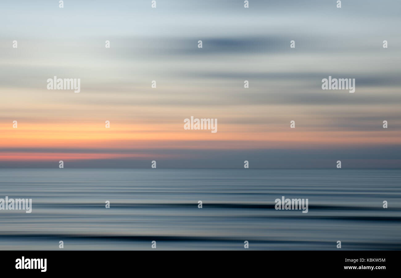 Abstract motion blur sunset nature background Stock Photo - Alamy