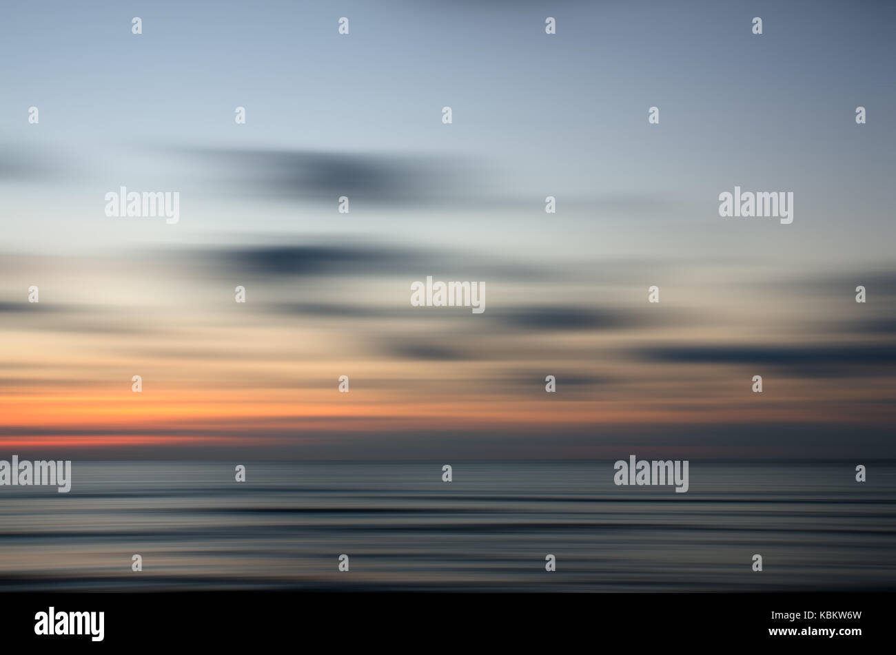 Abstract motion blur sunset nature background Stock Photo - Alamy