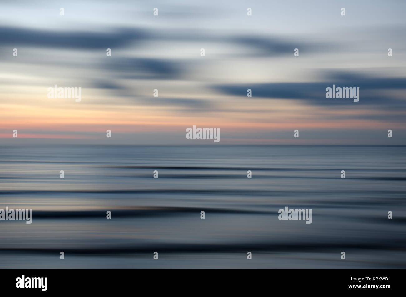 Abstract motion blur sunset nature background Stock Photo - Alamy